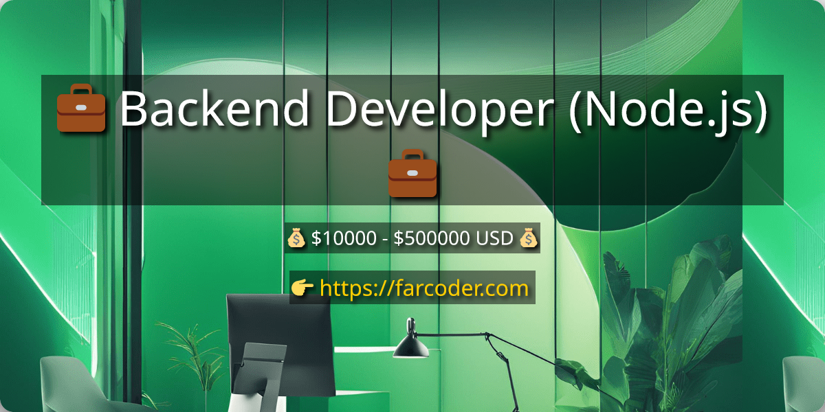 Backend Developer (Node.js)